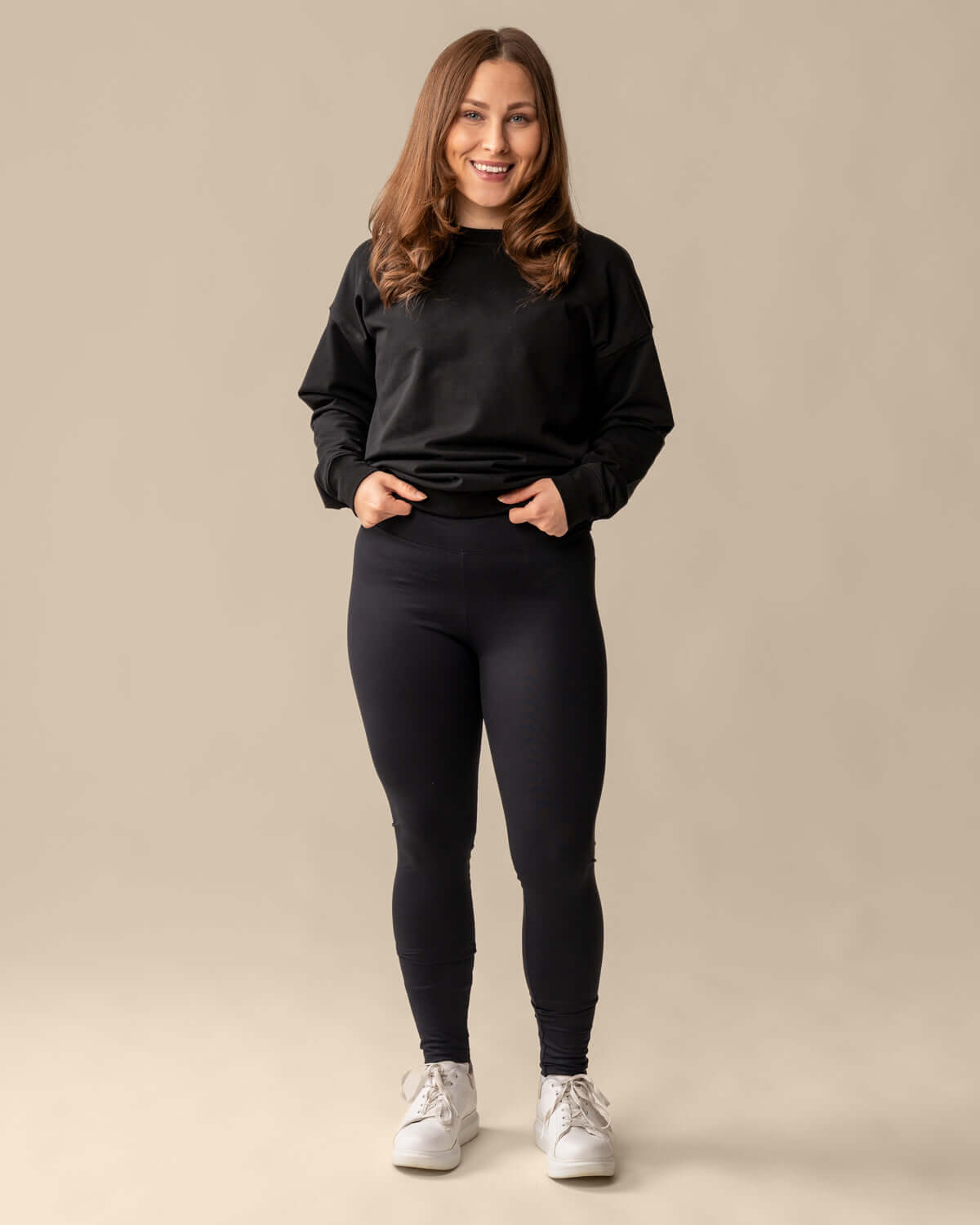 Leggings short, black